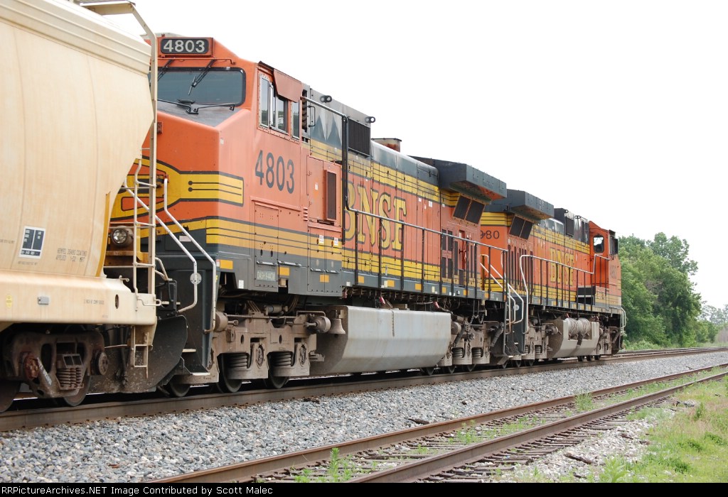 BNSF 4980 & 4803